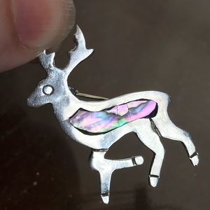 Vintage | Jewelry | Sterling Silver Deer Pin Taxco Mexico 925 Signed ...